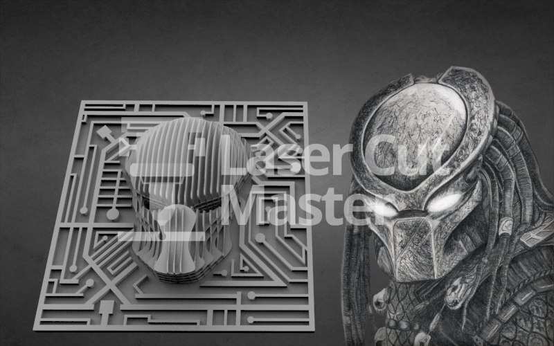 Predator Laser Cut File - Laser Cut Master