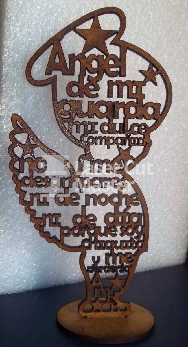 Angel Prayer Laser Cut File - Laser Cut Master