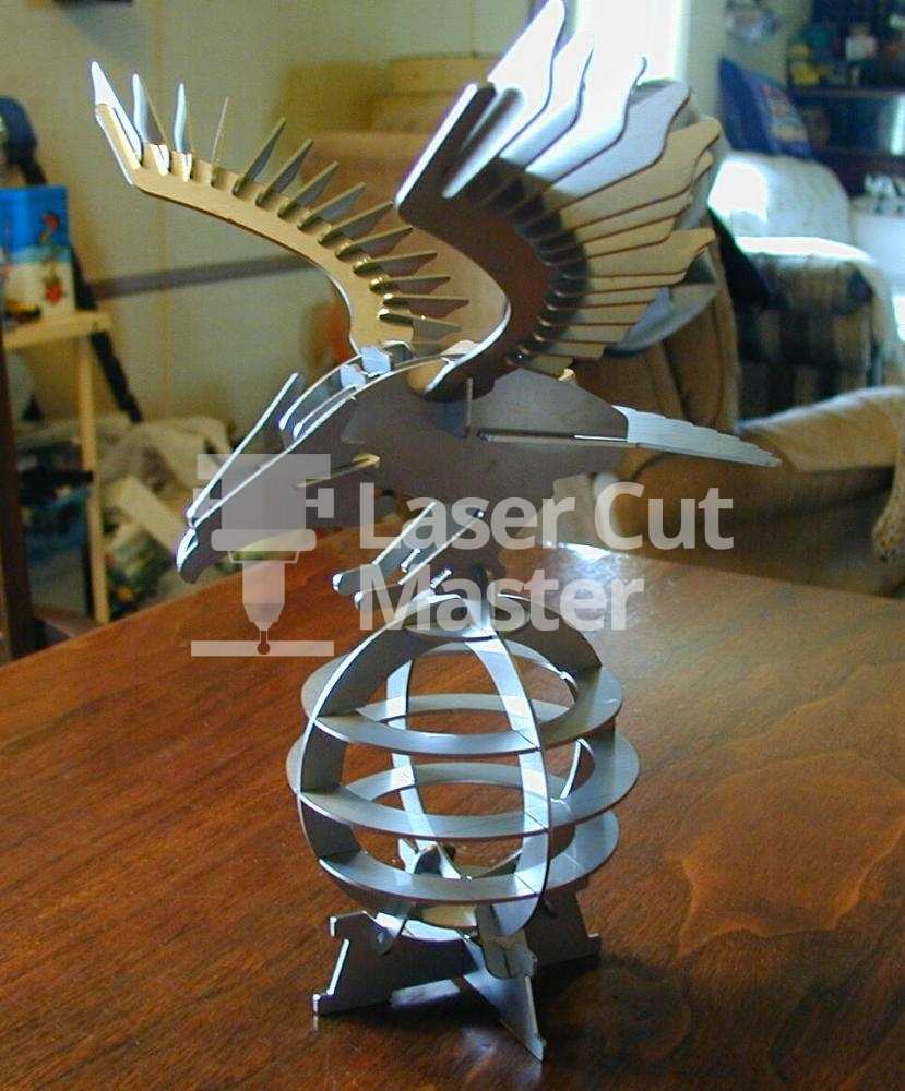 Eagle Laser Cut File - Laser Cut Master
