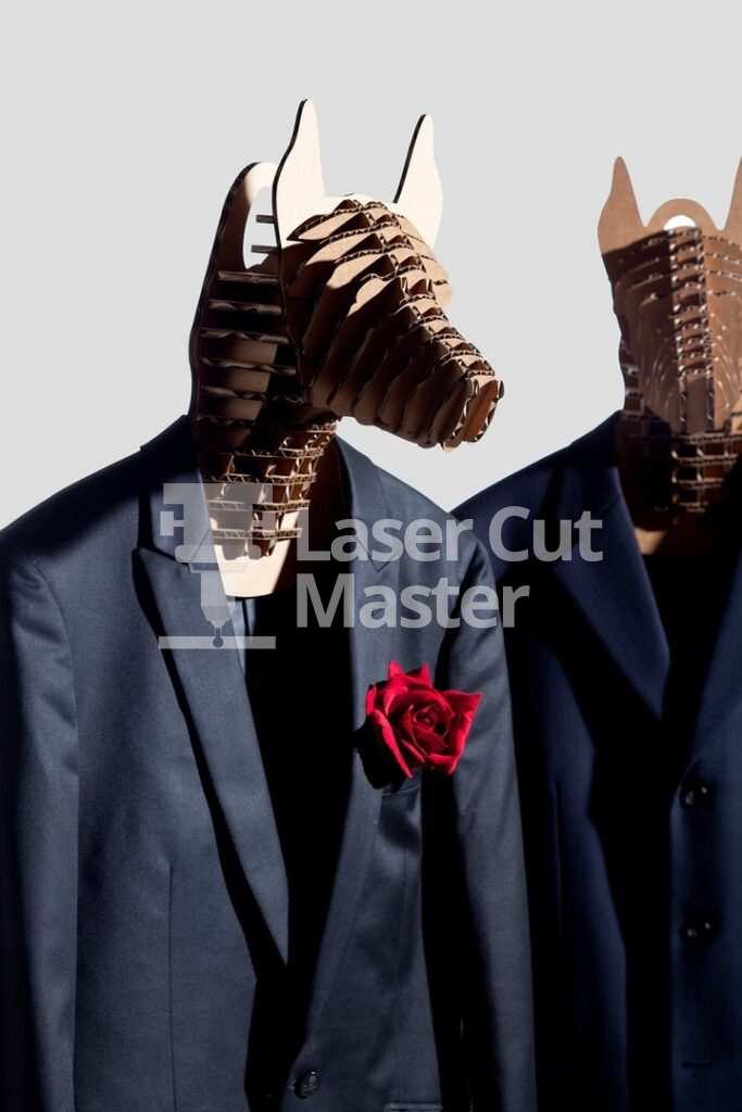 Doberman Dog head Laser Cut File | Laser Cut Master