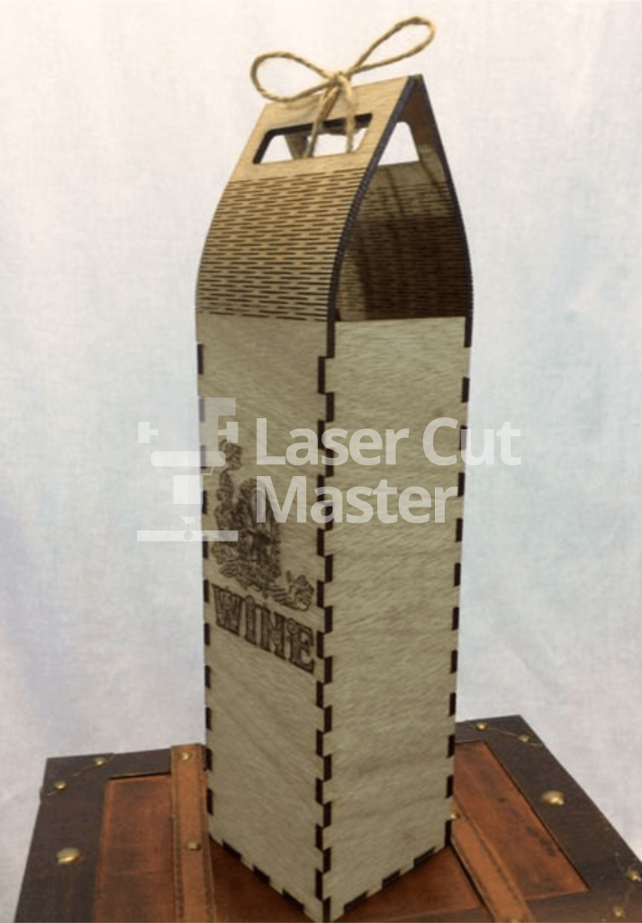 Wine box Laser Cut File | Laser Cut Master
