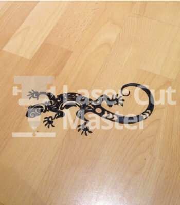 Tribal Lizard Laser Cut File | Laser Cut Master