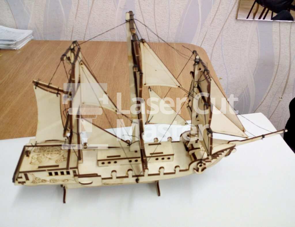 Boat Laser Cut File | Laser Cut Master