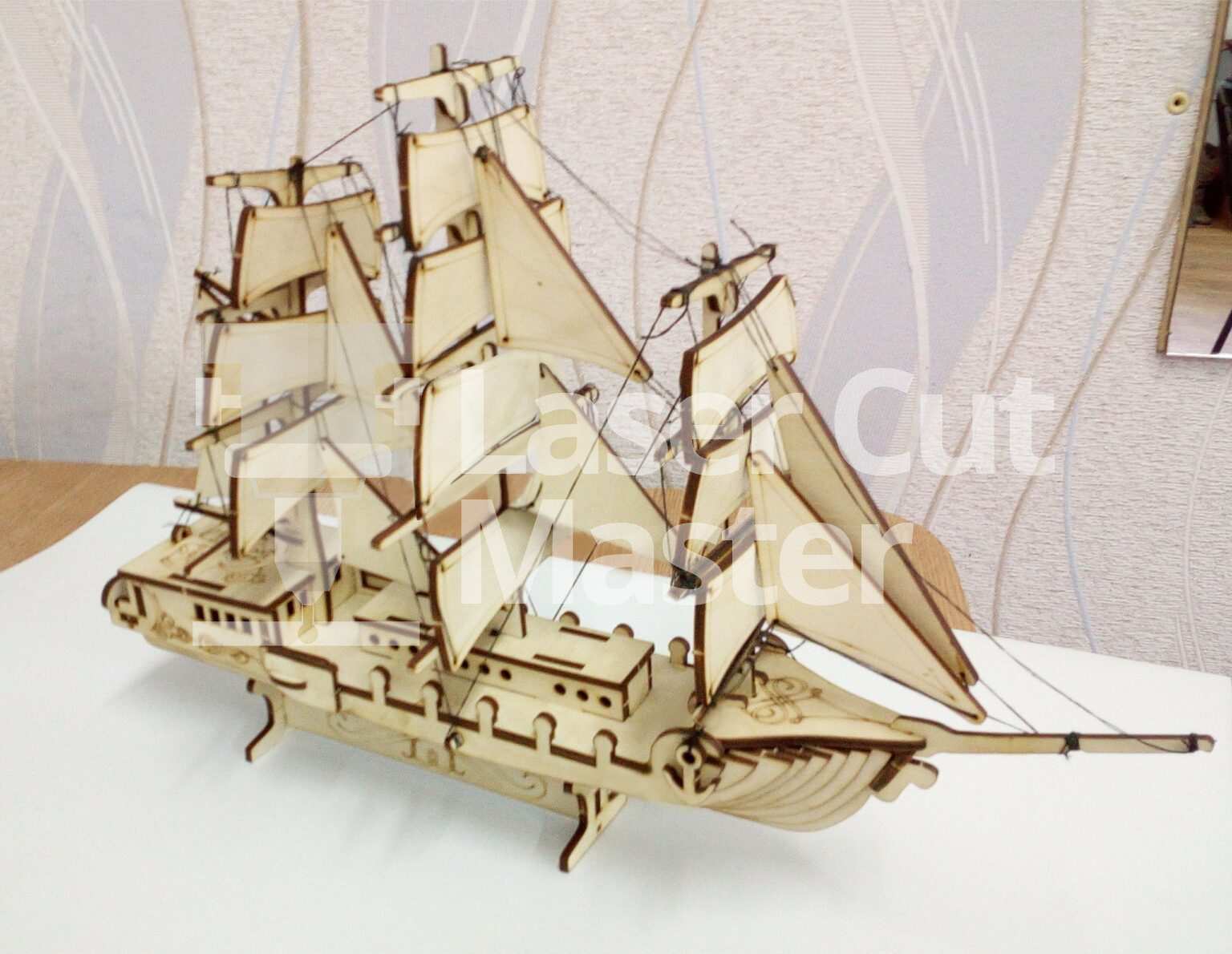 Boat Laser Cut File | Laser Cut Master