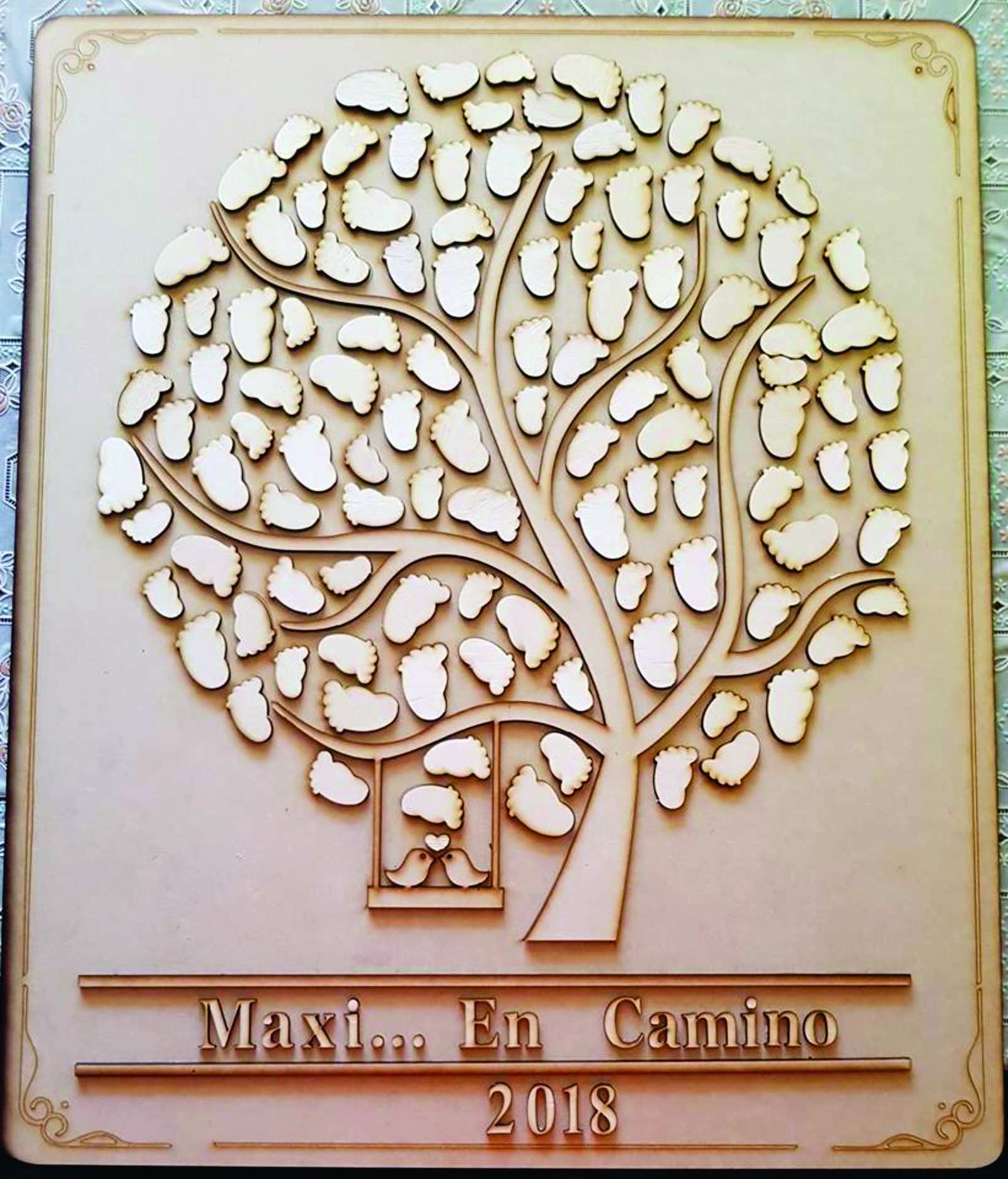 Foot tree Laser Cut File | Laser Cut Master