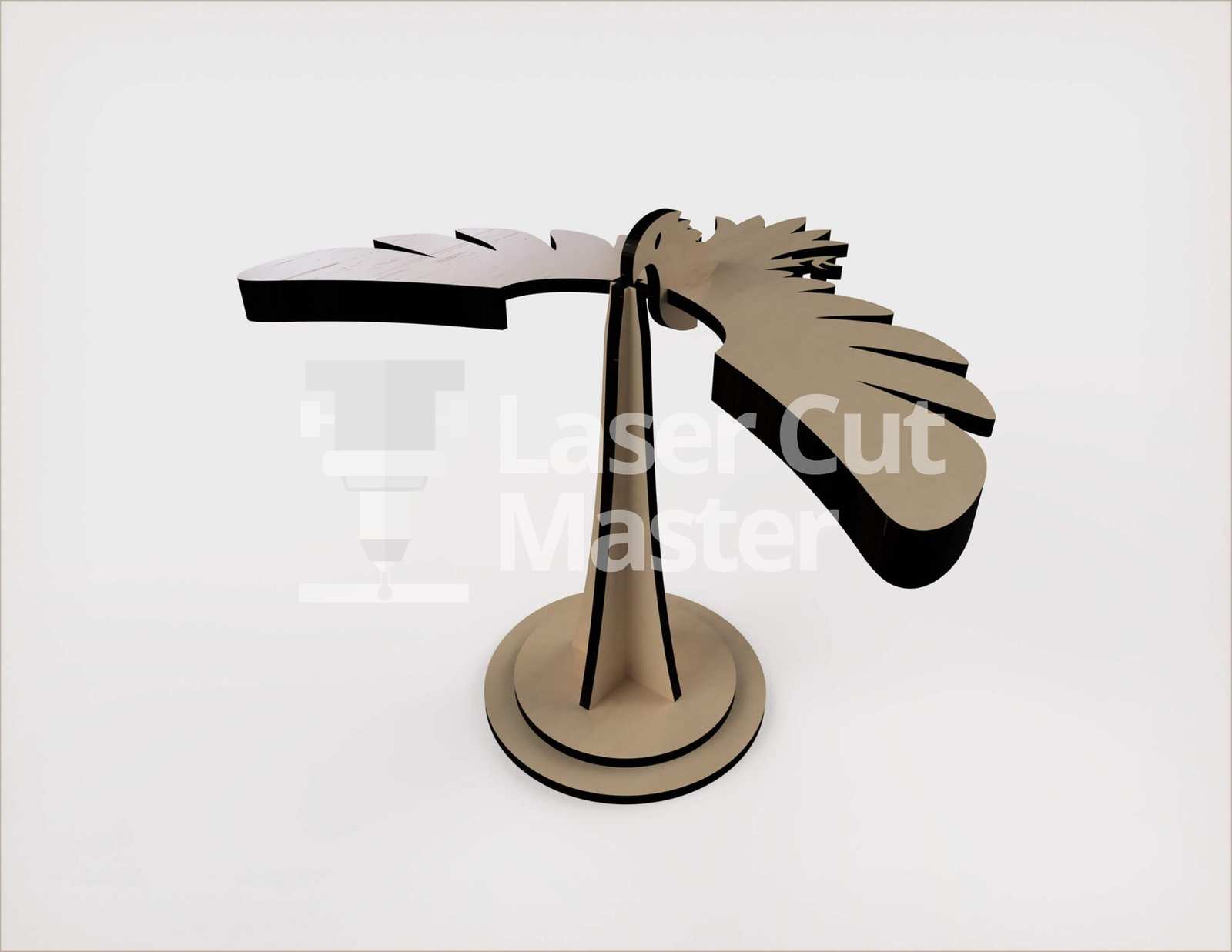Balance Bird Laser Cut File | Laser Cut Master