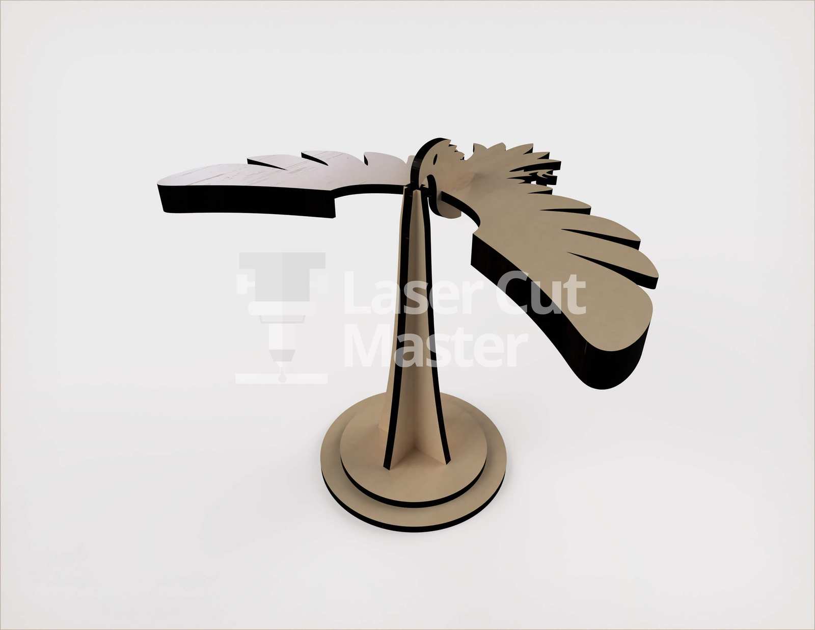 Balance Bird Laser Cut File | Laser Cut Master
